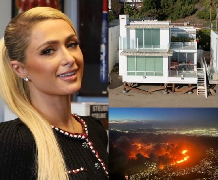 Paris Hilton Left 'Heartbroken Beyond Words' As Her Malibu House Burns ...